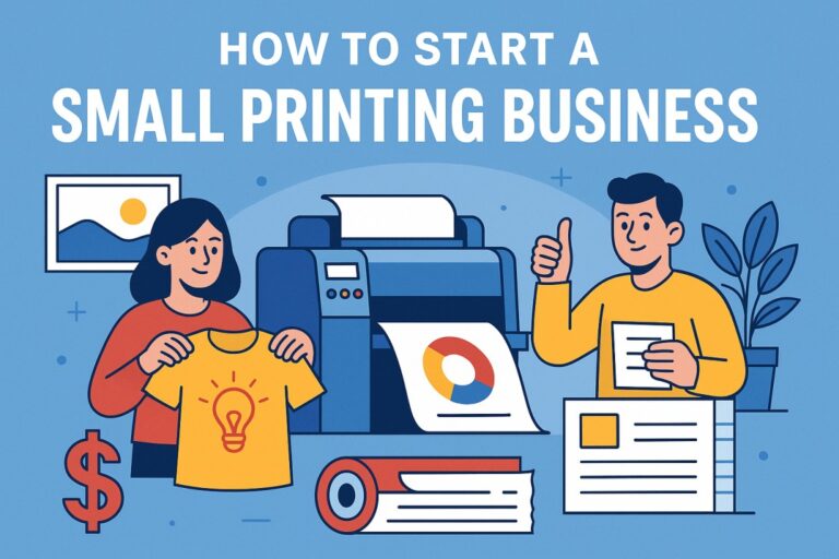 How to Start a Small Printing Business: A Complete Guide